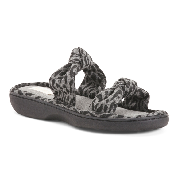 Kooba | Shoes | Kooba Leopard Open Toe Scuff Slipper Shoes Size Xl Us ...